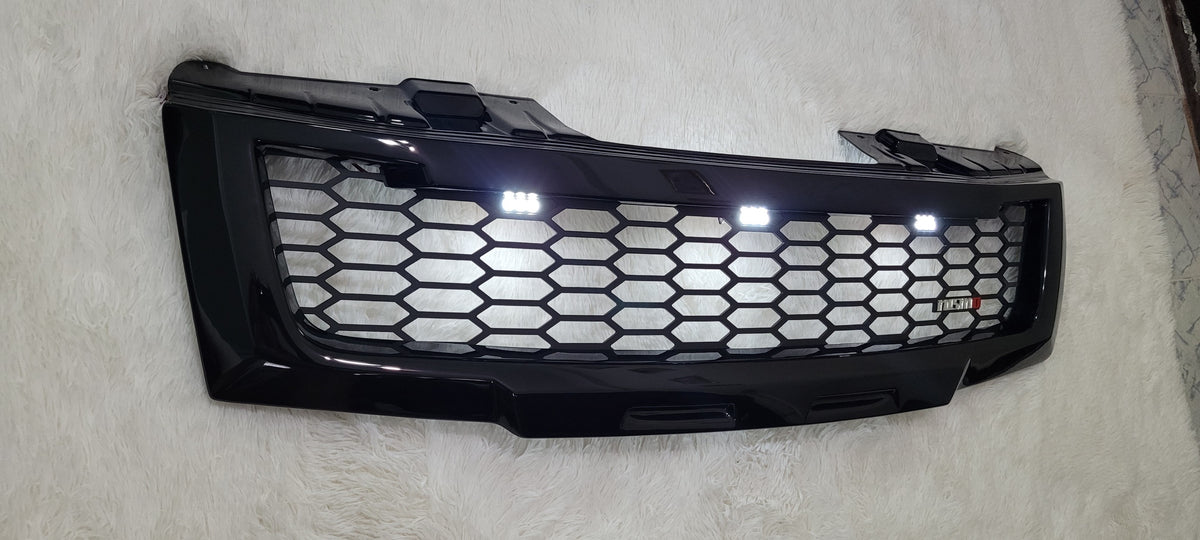 NISSAN NAVARA D40 PLAIN FULL MESH COMPLETE GRILL (PRE FACELIFT ...